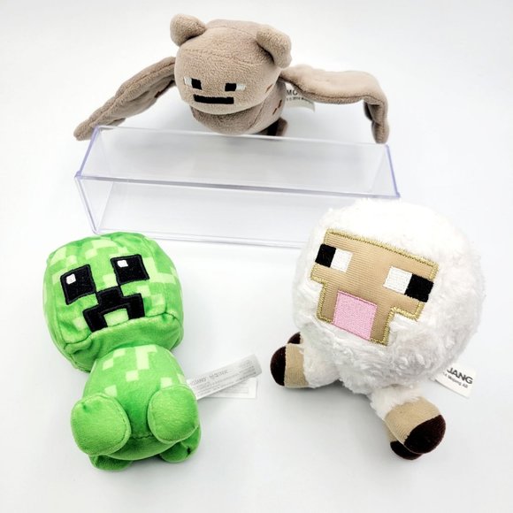 Minecraft | Toys | Mojang 24 Minecraft Plush Stuffed Animal Lot Of 3 ...